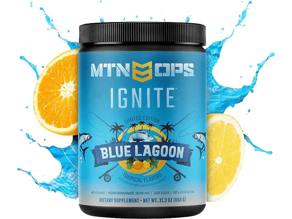 Mtn Ops Ignite - Blue Raspberry Lemonade - 2025 - $23.00