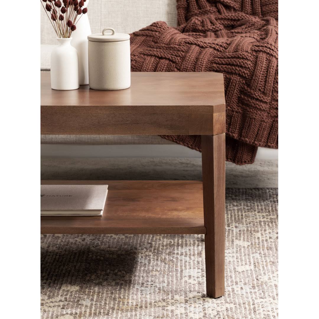 Ardentown Solid Wood Coffee Table Color: Natural - 2025 - $73.00